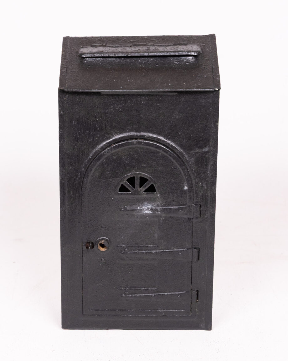 Small Black Metal Letter Box - On The Square Emporium
