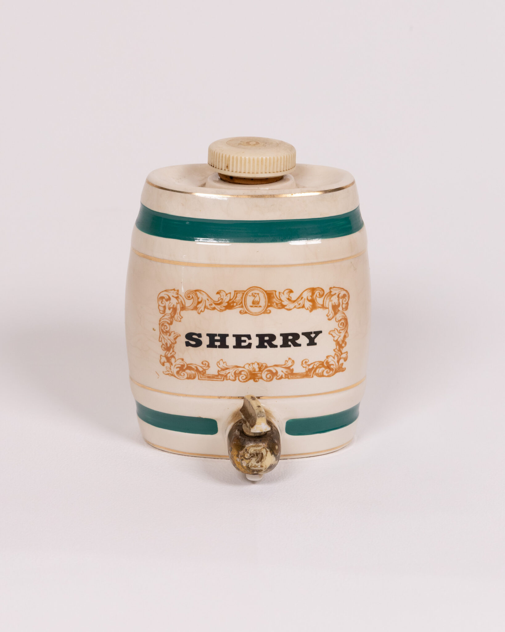 Royal Wade Victoria Pottery Sherry Barrel Dispenser - On The Square ...