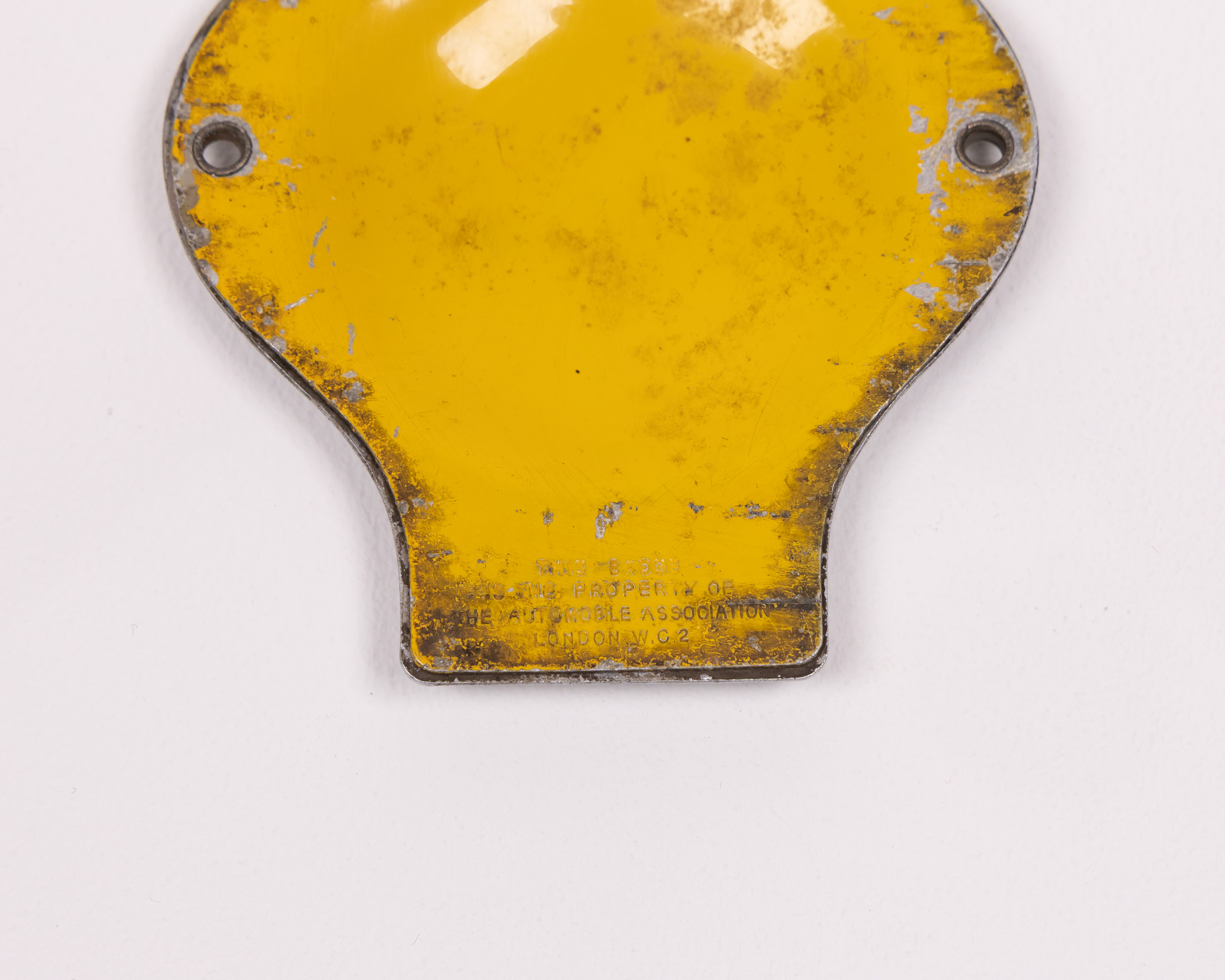Vintage AA Car Badge with Wings - On The Square Emporium