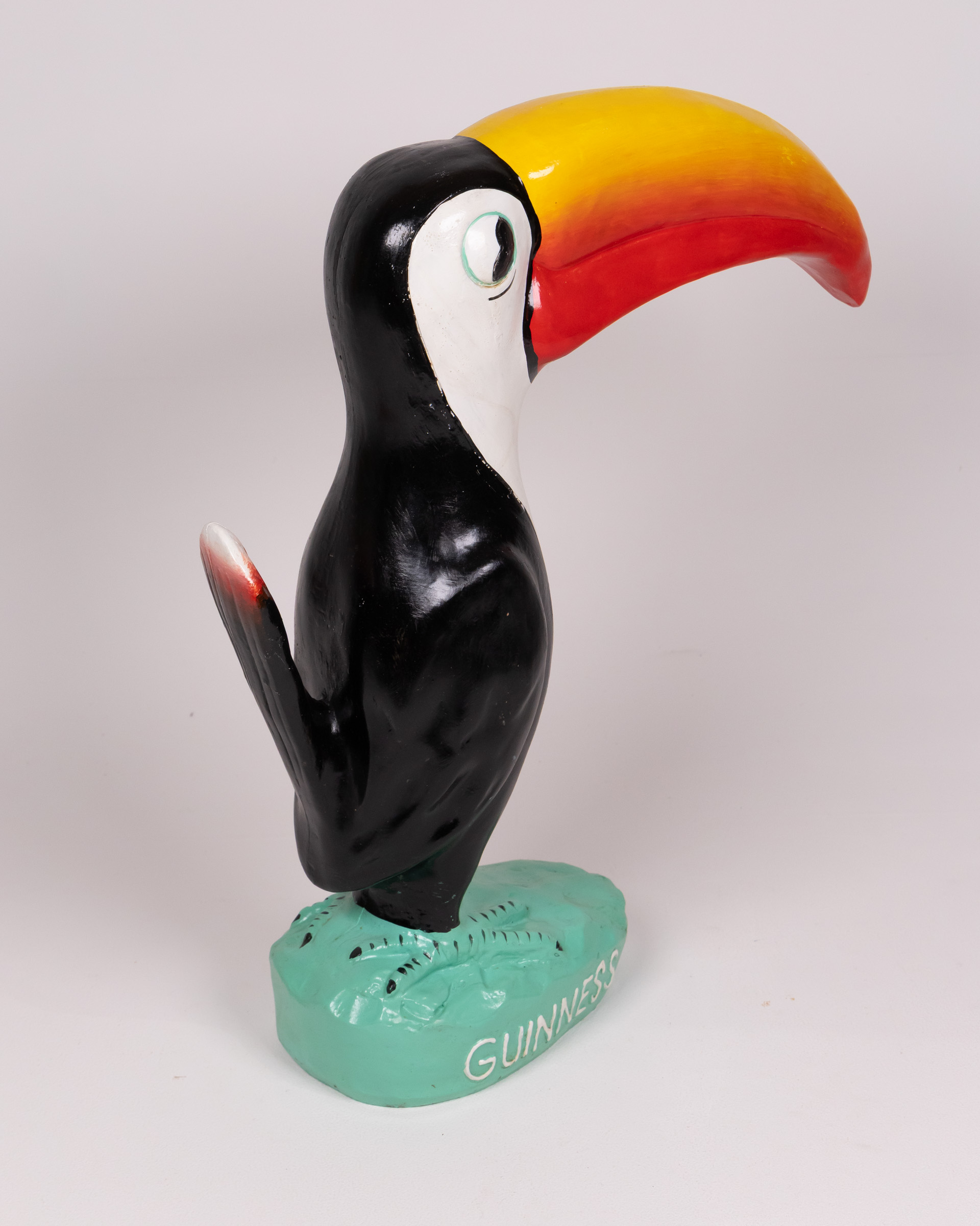 Vintage style Large Guinness Toucan Figure Painted Plaster Advertising ...