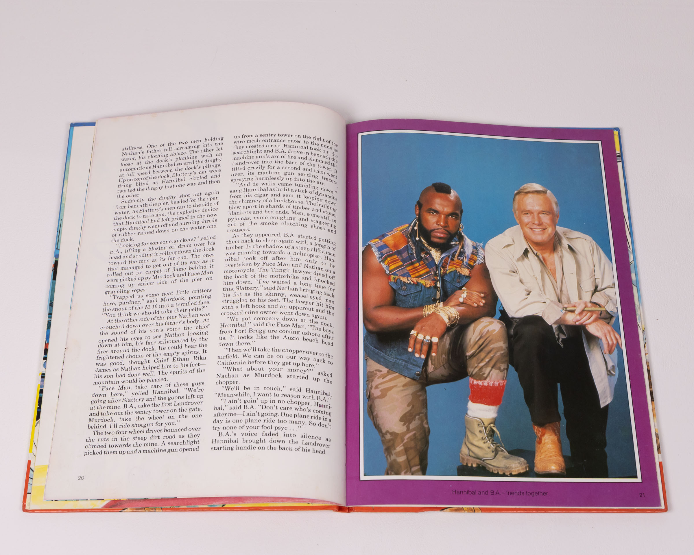 The A-Team Storybook 1980's Vintage Children's Book, Action Adventure ...