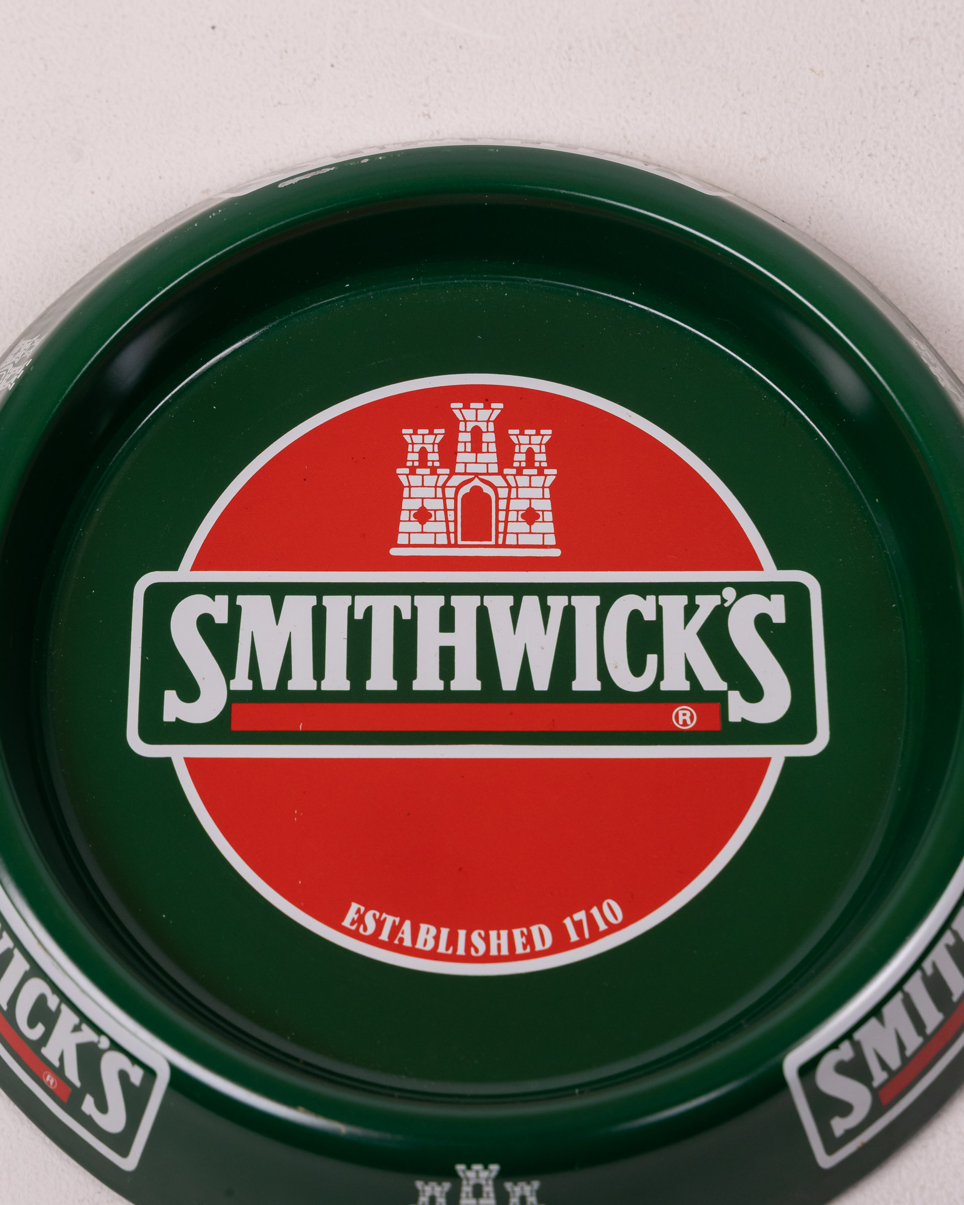 Vintage Smithwick's Metal Beer Tray with Castle Logo - On The Square ...