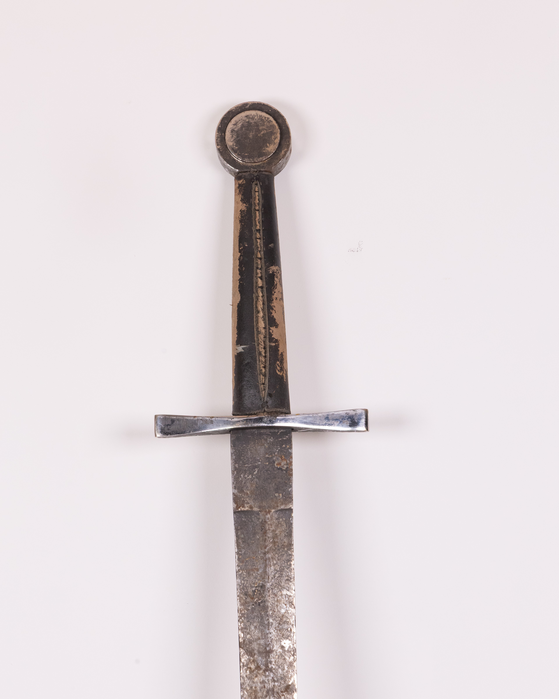 Antique Metal Sword Movie prop with Steel Crossguard - On The Square ...