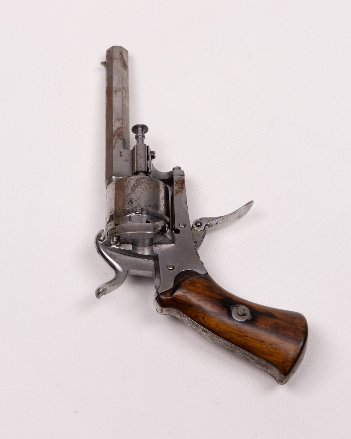 Antique Percussion Cap Revolver Pistol, C1850's Collectible Firearm ...