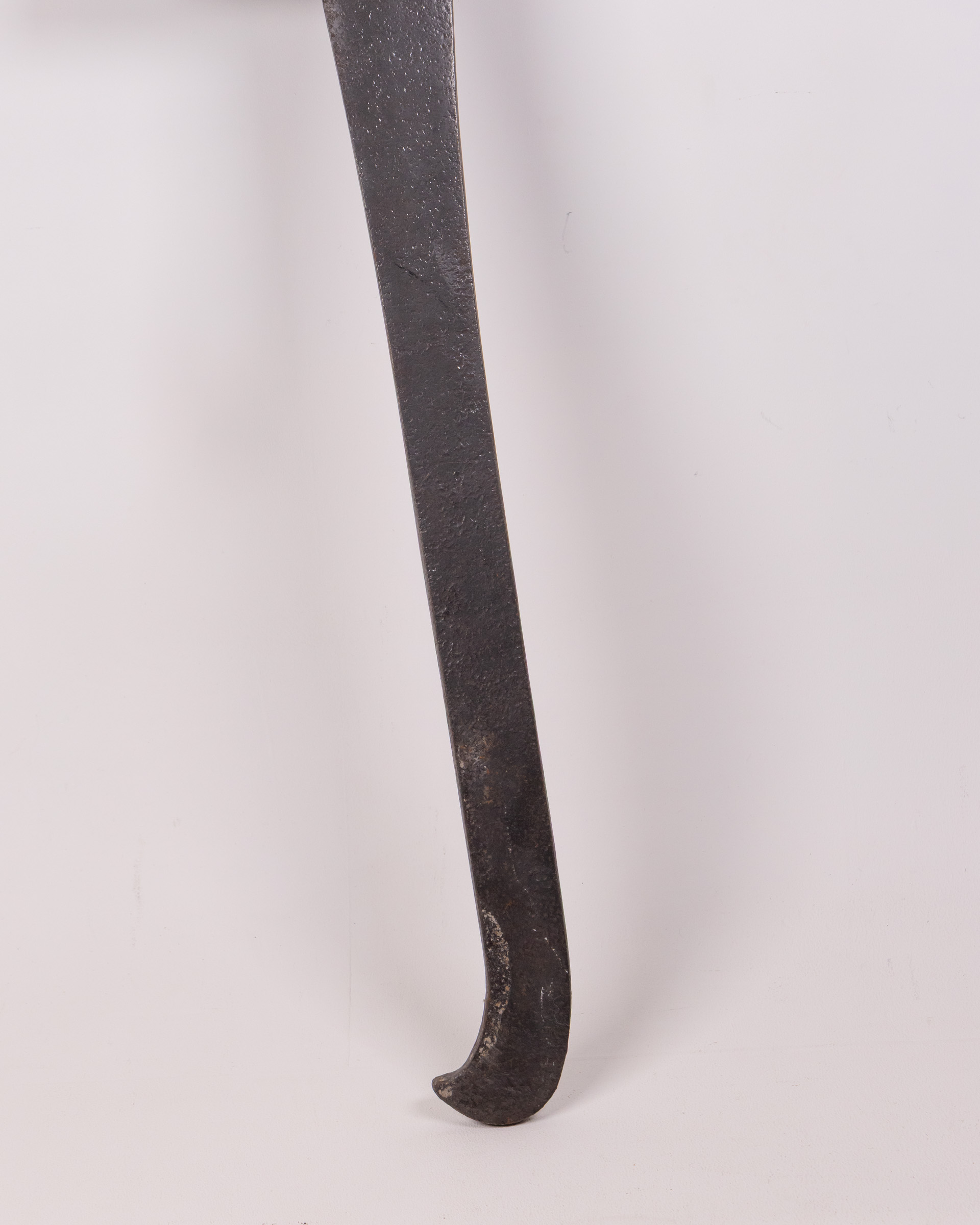 Vintage Giant Steel Butcher's Cleaver, Meat Cleaver, Kitchen Tool, Dark ...