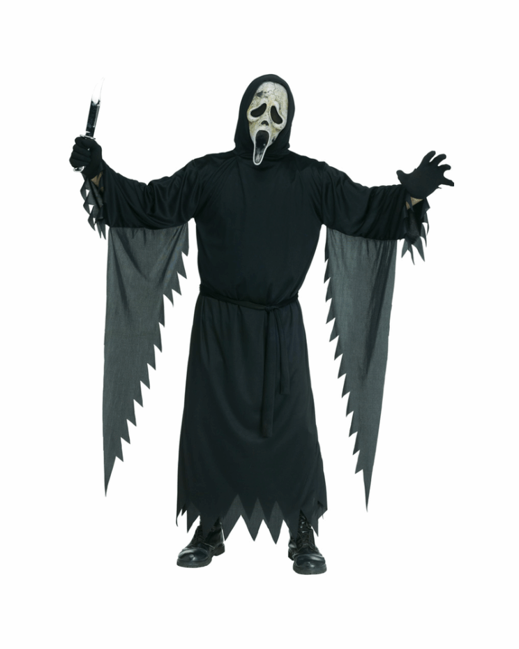 Ghost Face® VI Child Costume with Hooded Robe (M) - On The Square Emporium