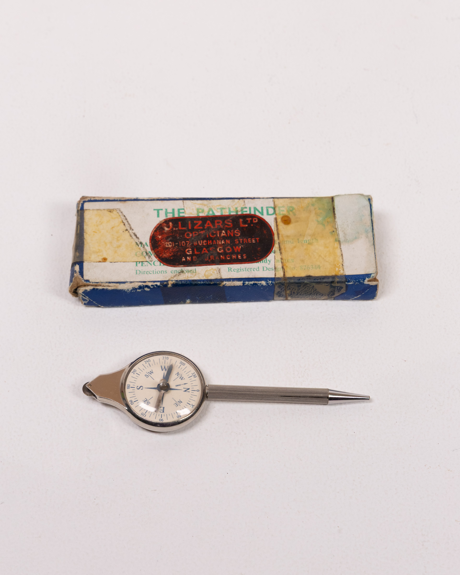 Vintage Pathfinder Compass Pencil with Original Box - On The Square ...