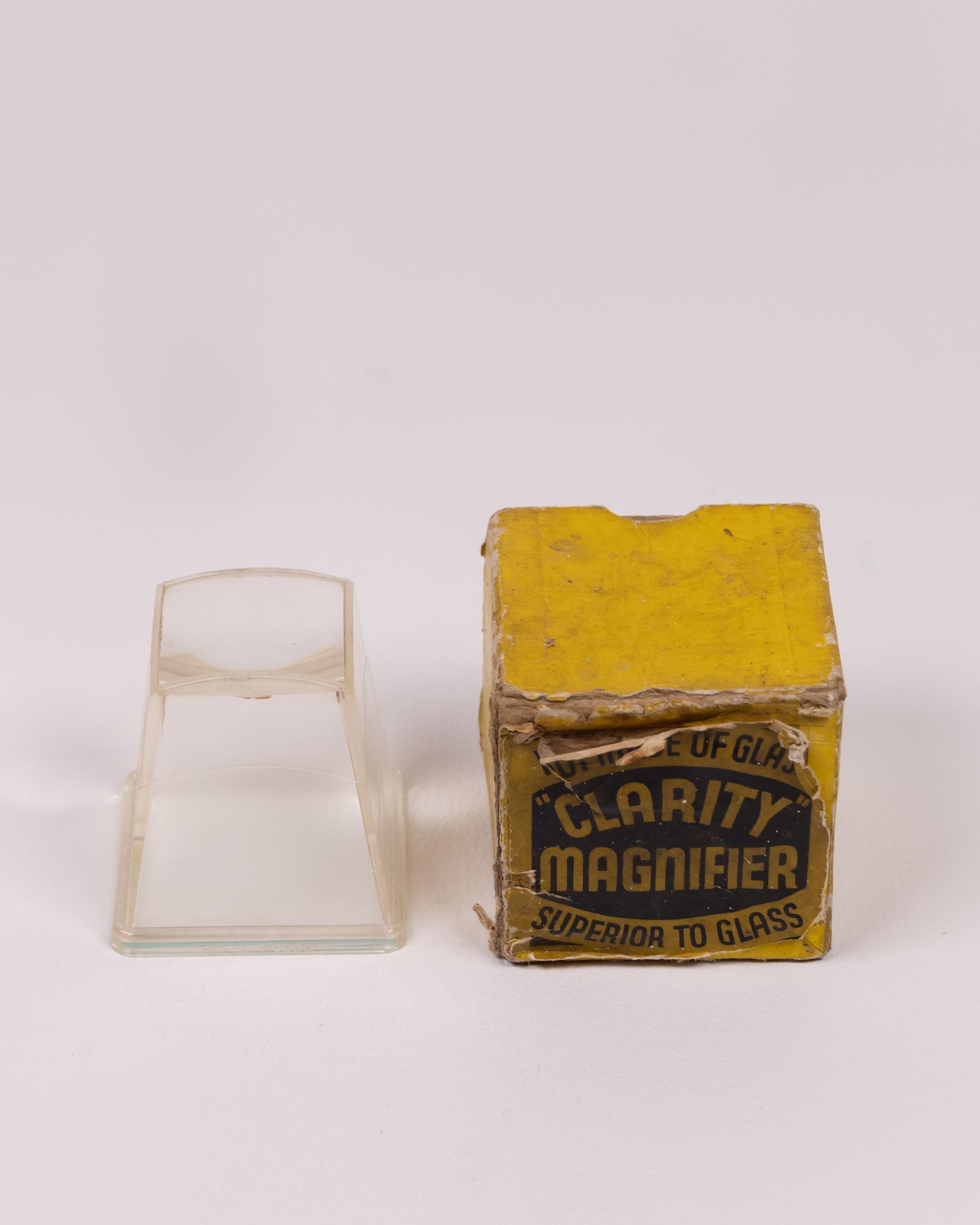 Vintage Clarity Magnifier with Original Box - On The Square Emporium