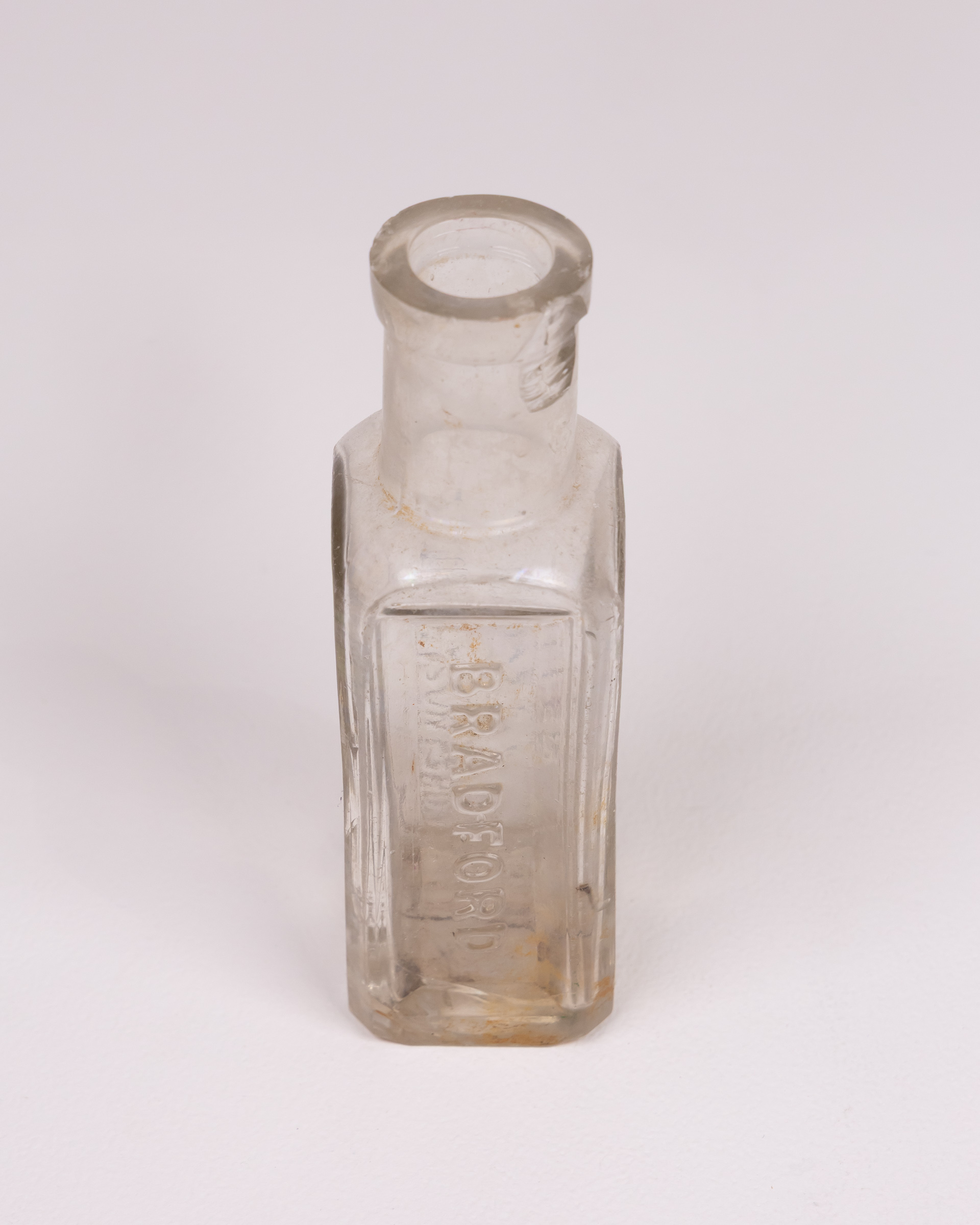 Vintage Stephenson Bros Glass Bottle with Embossed Lettering - On The ...