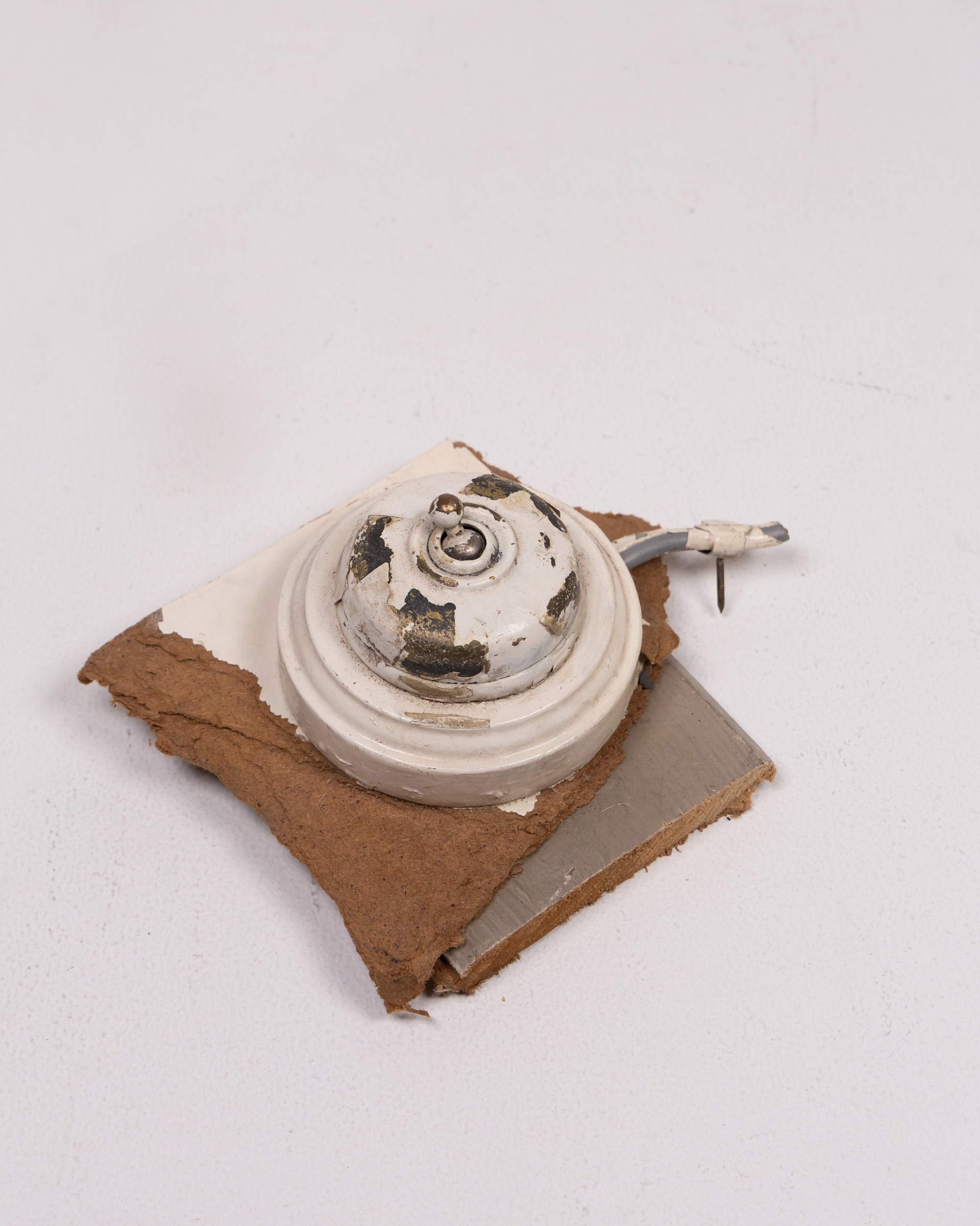 Vintage Ceramic Rotary Light Switch with Worn Finish - On The Square ...