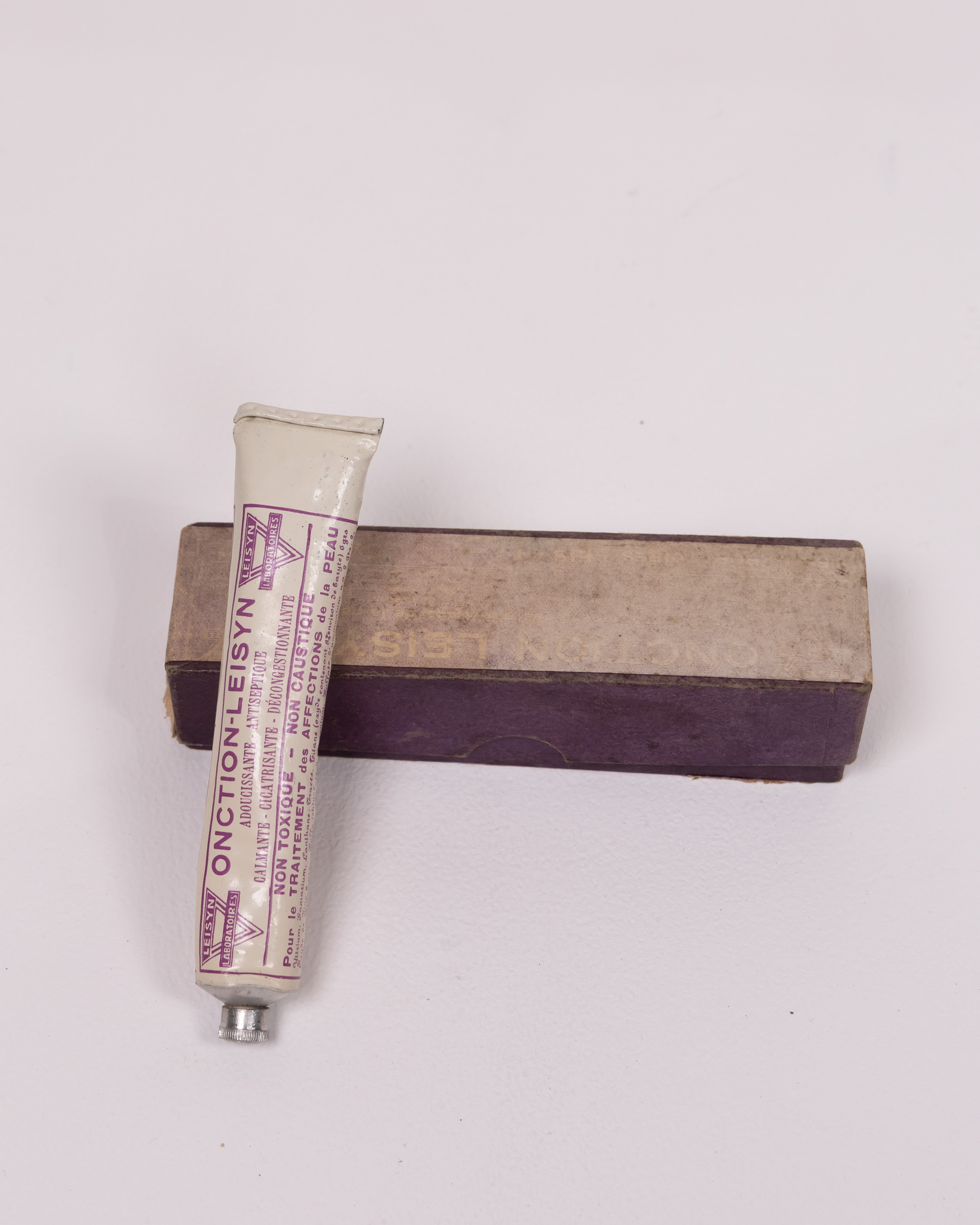 Vintage Onction-Leisyn Ointment Tube with Original Box - On The Square ...