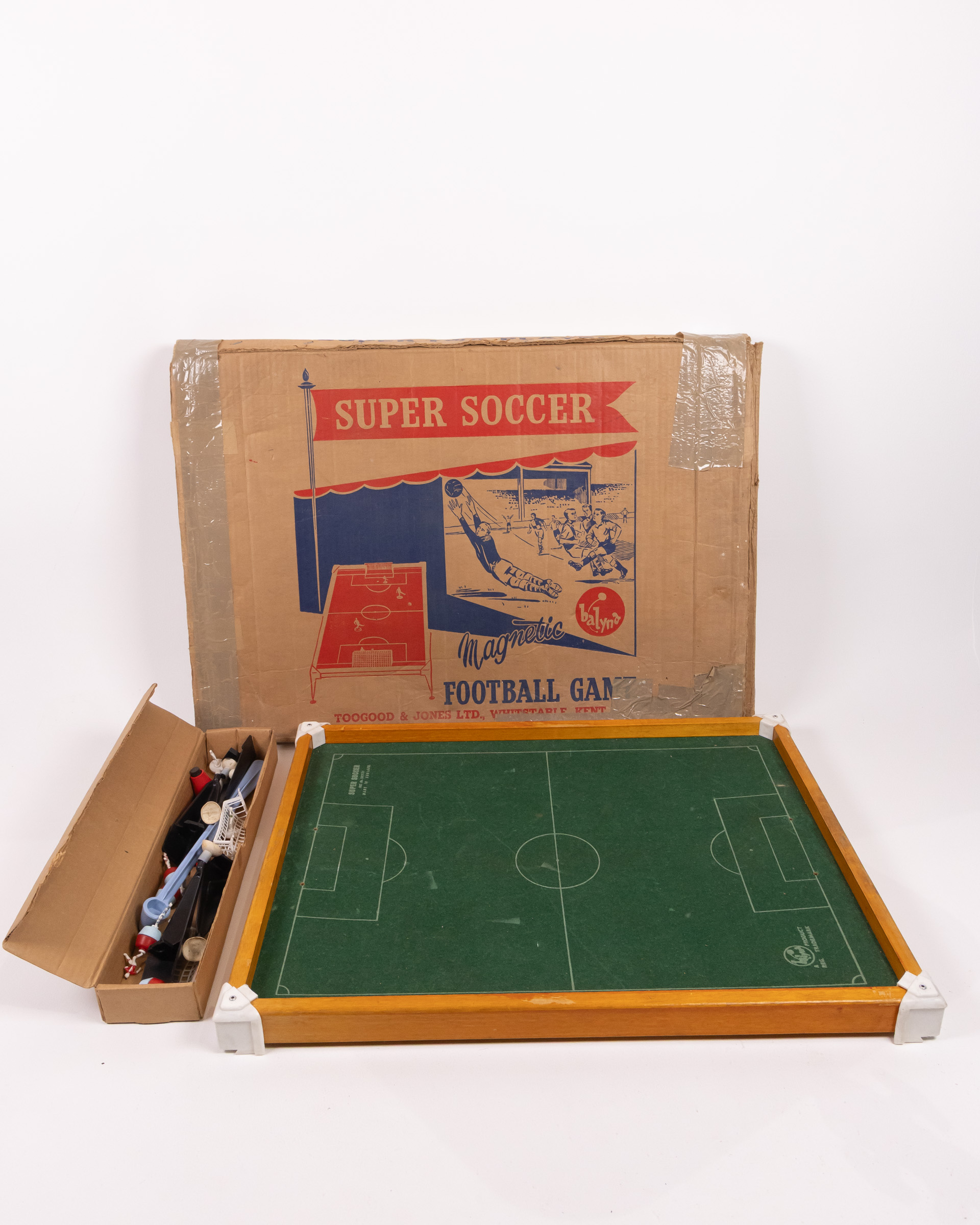 Vintage Halym Super Soccer Magnetic Football Game with Box - On The ...