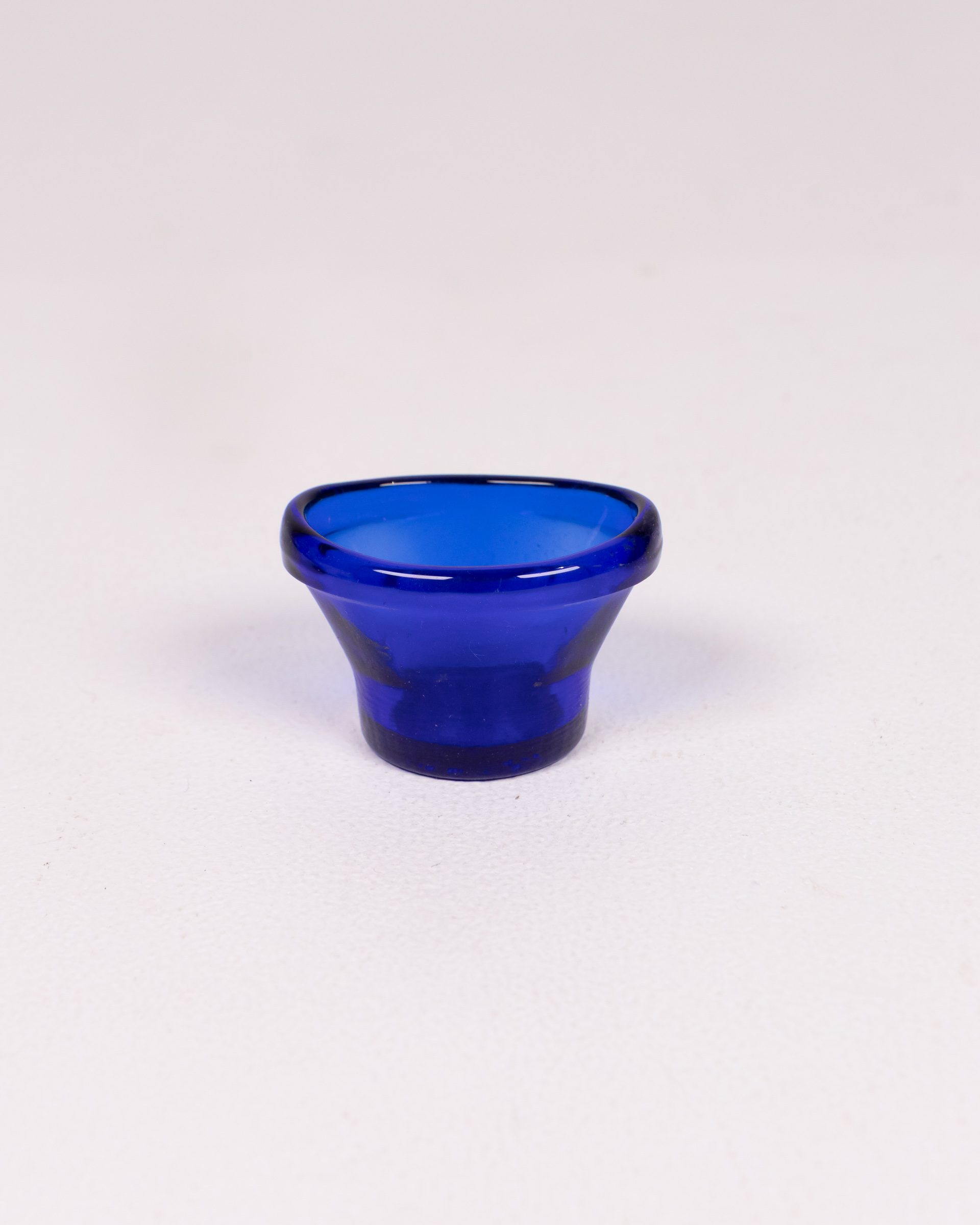 Antique Cobalt Blue Glass Eye Bath with Unique Design - On The Square ...