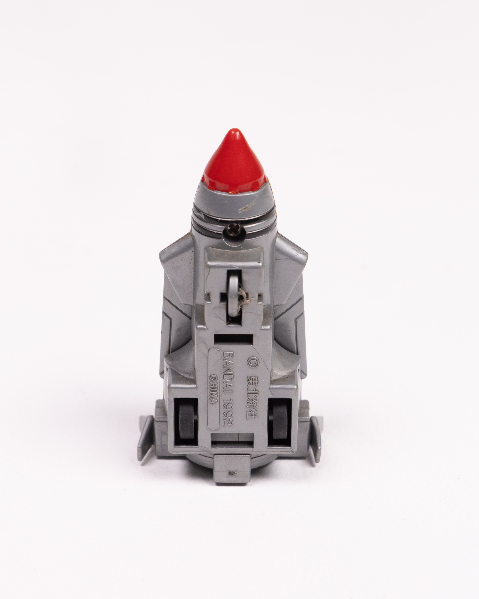 Thunderbirds Plastic Rocket with Wheels - On The Square Emporium