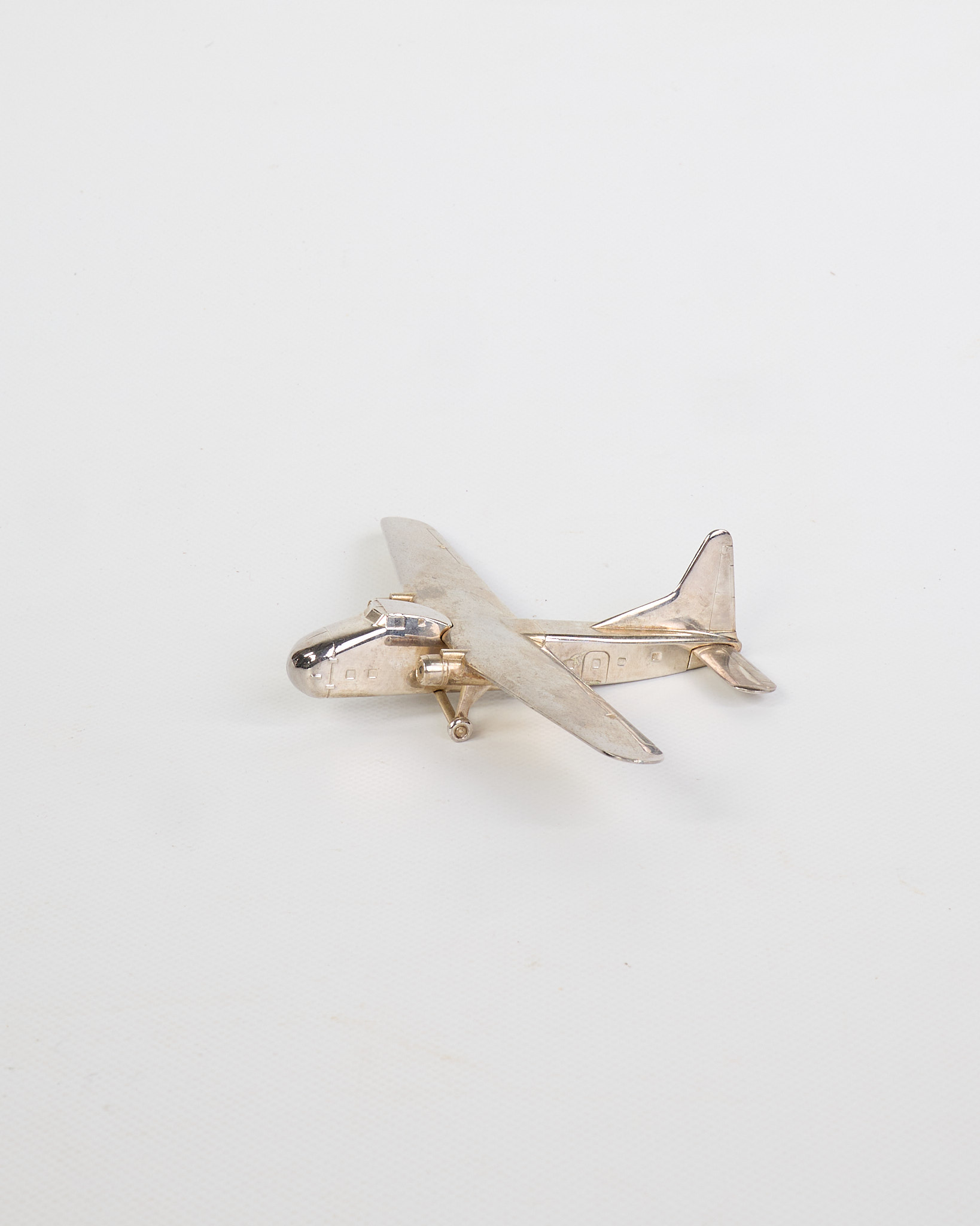 Metal Airplane Model with Detailed Design - On The Square Emporium